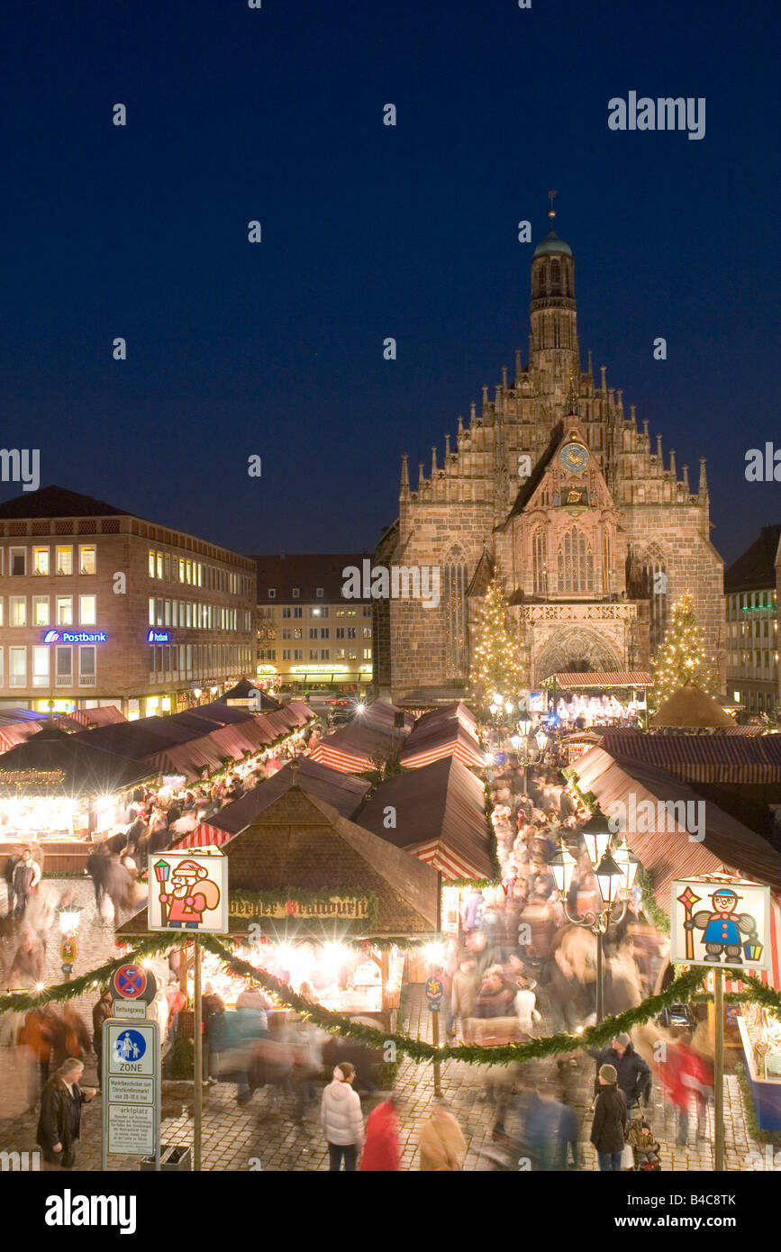 Germany Bavaria Middle Franconia Nuremberg The world famous Nuremberg ...