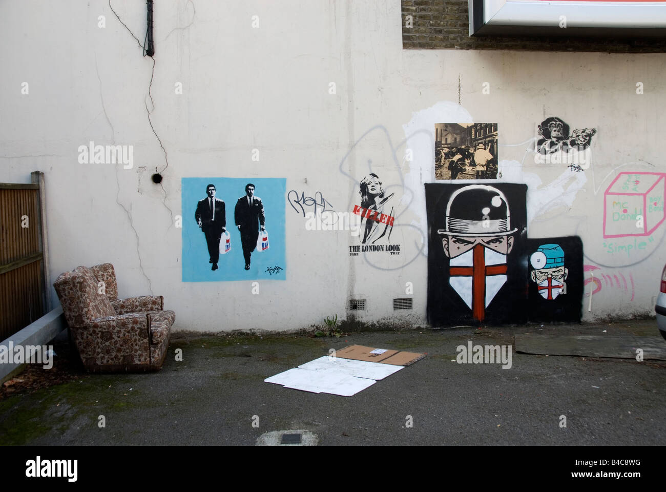 London Street Art Graffitti High Resolution Stock Photography and ...