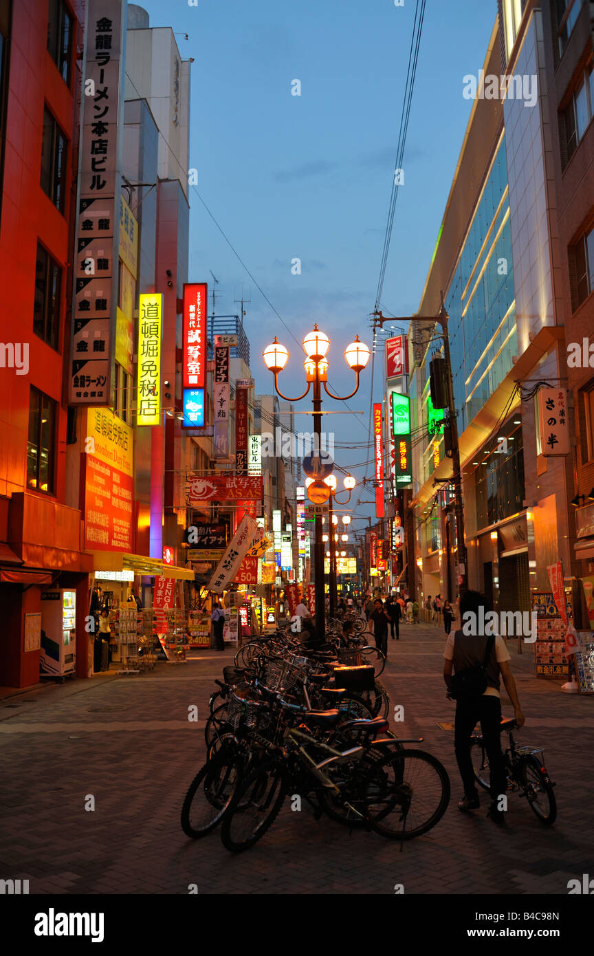 Osaka dotonbori illuminated signs hi-res stock photography and images ...