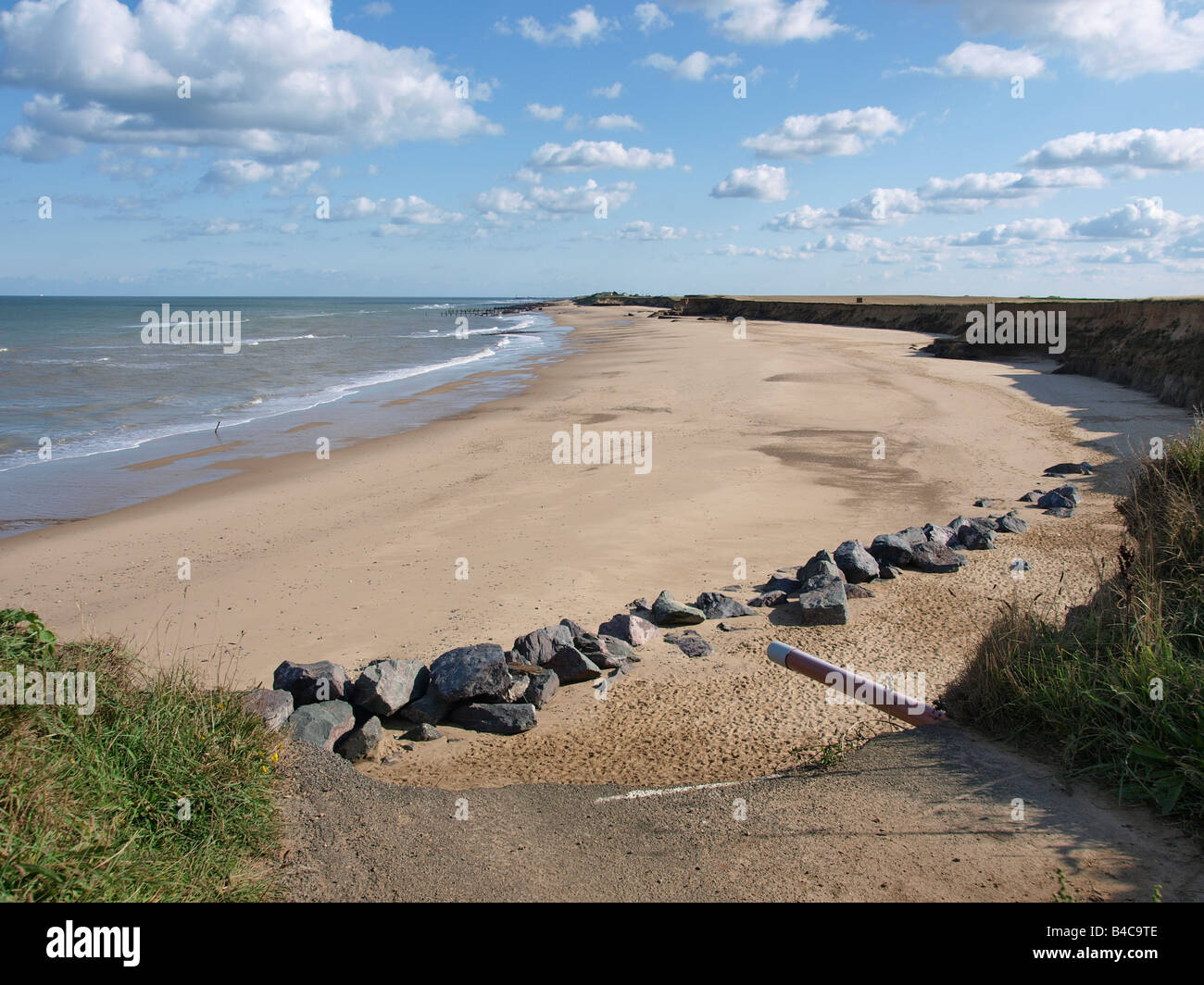 Coastal erosion defence rocks hi-res stock photography and images - Alamy
