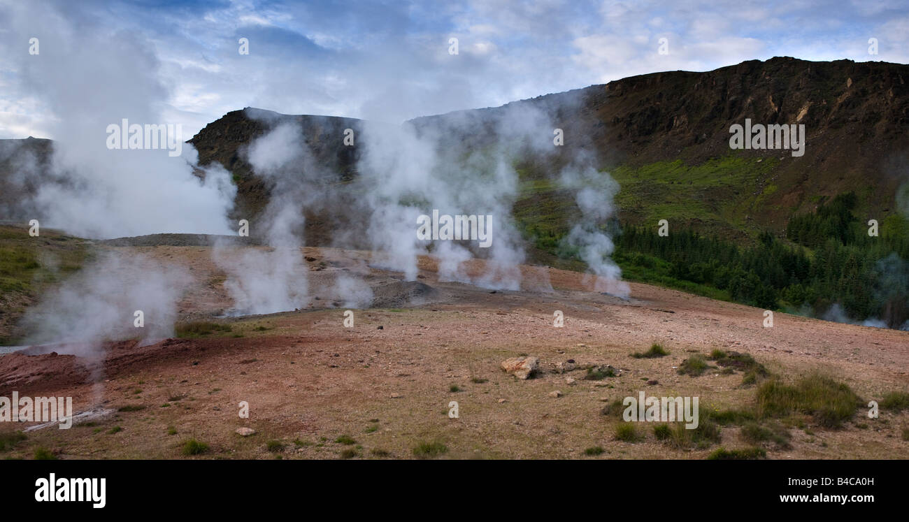 New sprouting geothermal geysers and bore holes from recent earthquake ...