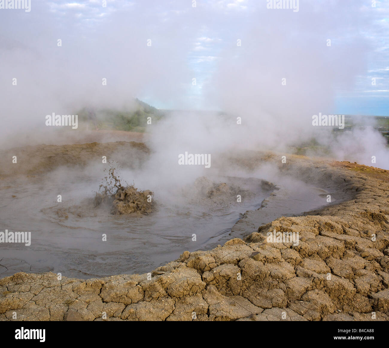 New sprouting geothermal geysers, mud pots and bore holes from recent ...