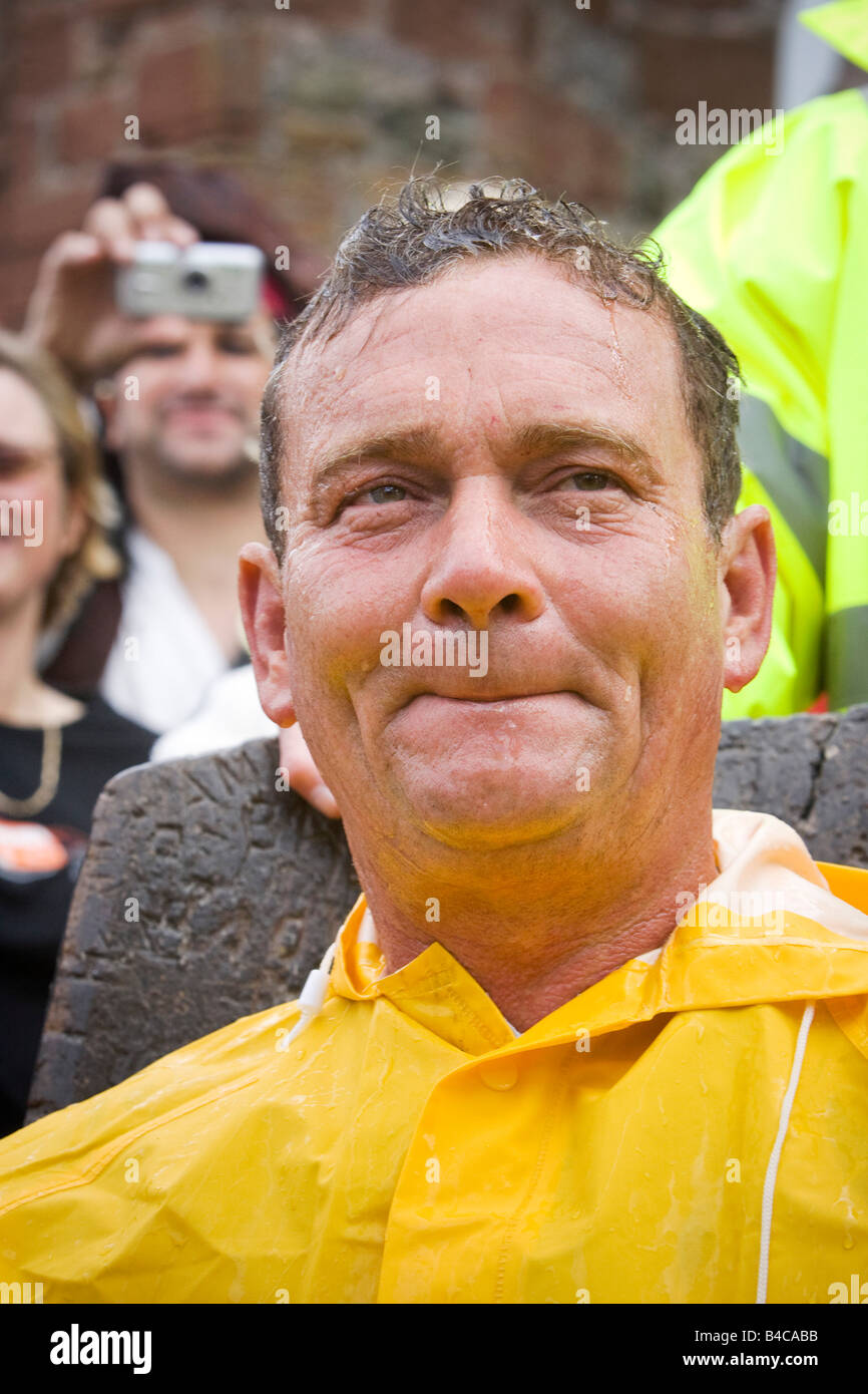 New Kig of Piel Steve Chattaway after being soaked with beer as part of ...