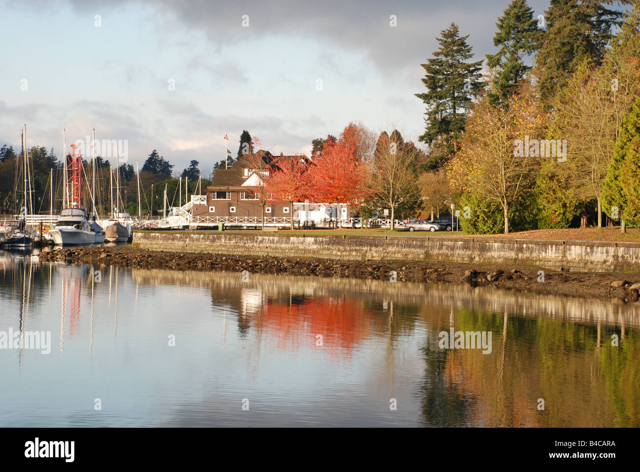 Vancouver Rowing Club in the Fall Stock Photo - Alamy