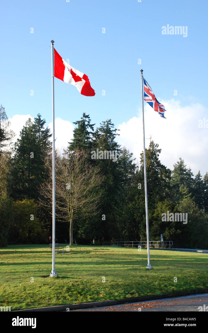Canadian flags hi-res stock photography and images - Alamy