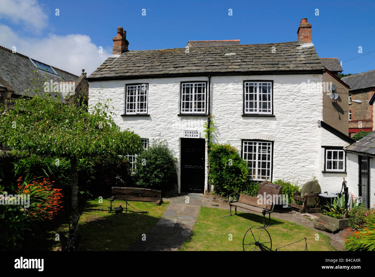 The Lyn and Exmoor Museum in Lynton, Devon, UK Stock Photo - Alamy