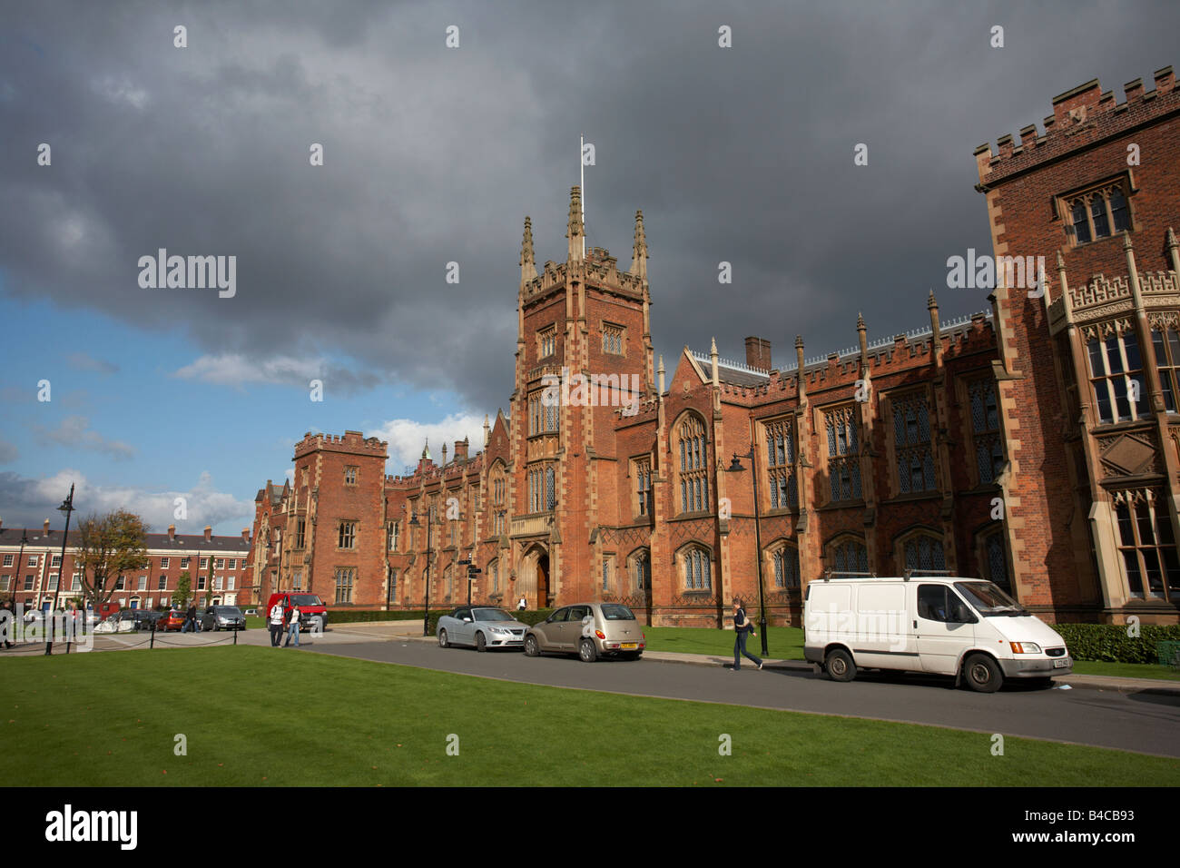 The lanyon building queens belfast hi-res stock photography and images ...