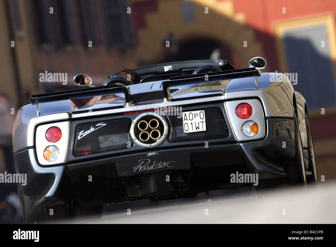 Car, Pagani Zonda S 7.3 Roadster, model year 2004-, silver, Exotic ...