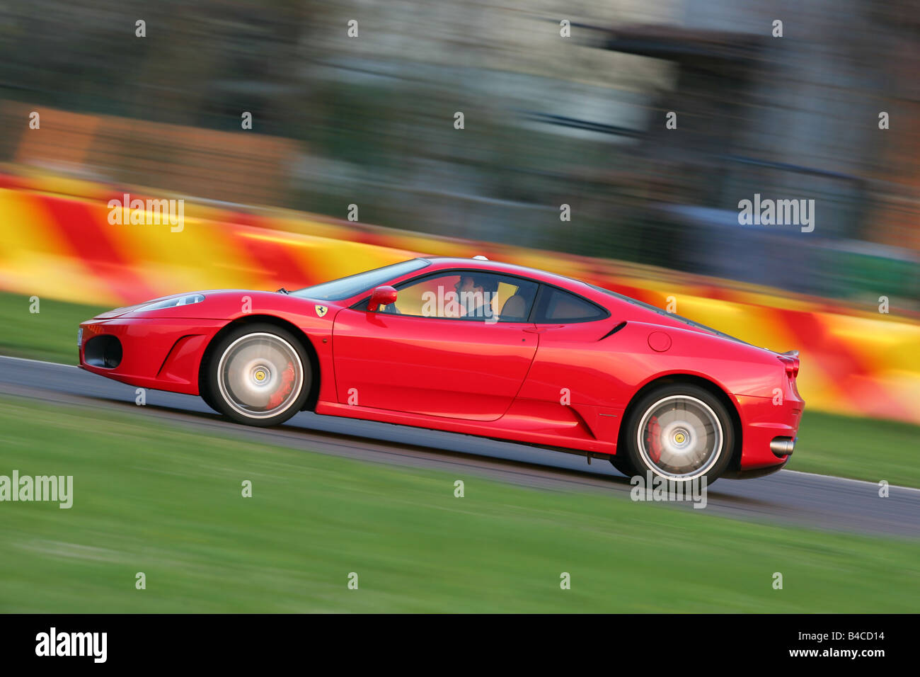 Car, Ferrari F 430, roadster, coupe/Coupe, model year 2005-, red ...