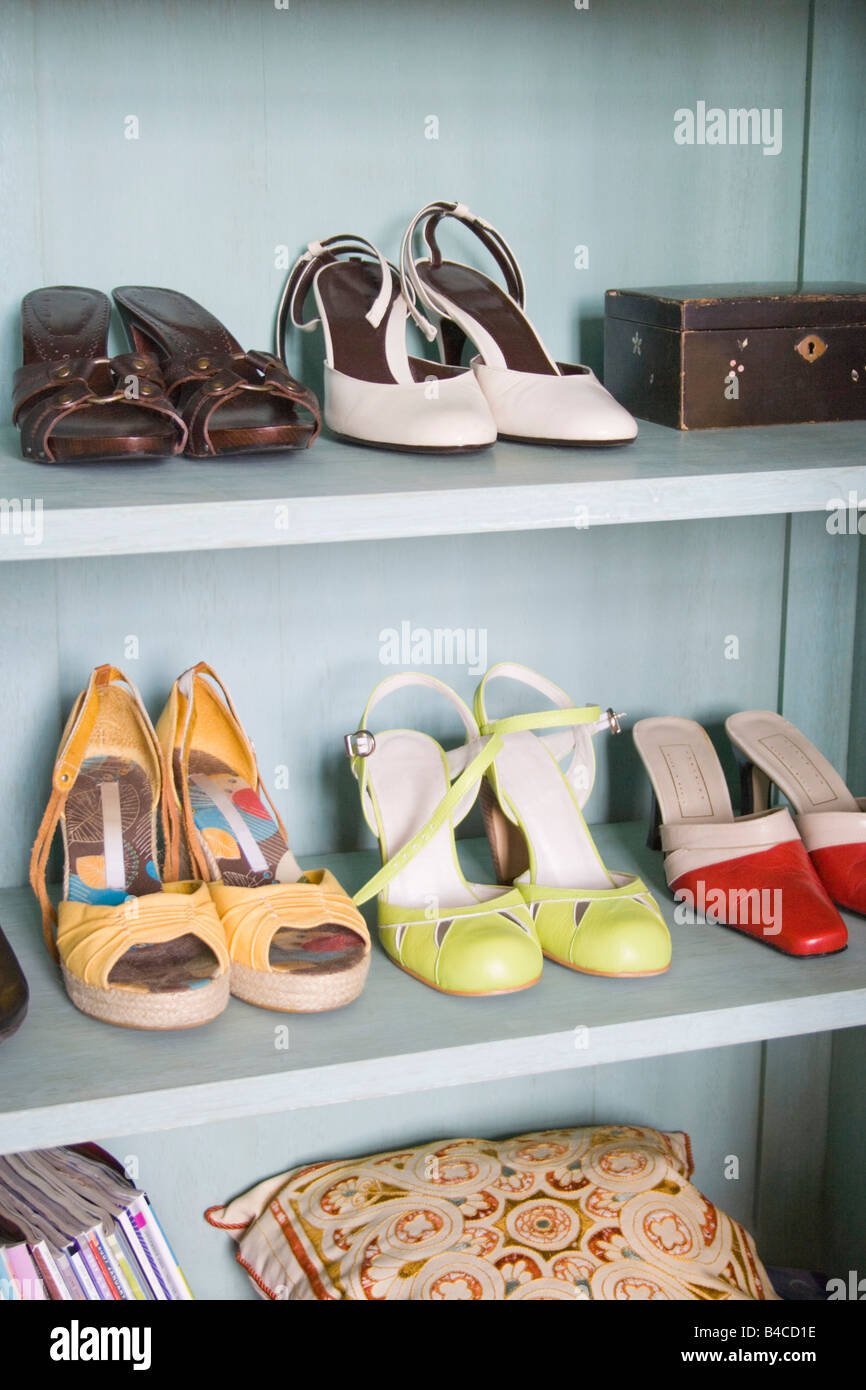 Shoe collection and wardrobe hi-res stock photography and images - Alamy