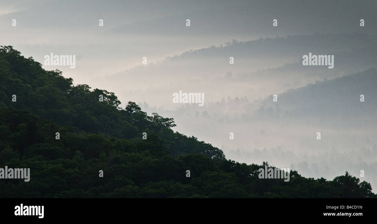 Forests and Mist, Great Smoky Mountains Stock Photo - Alamy