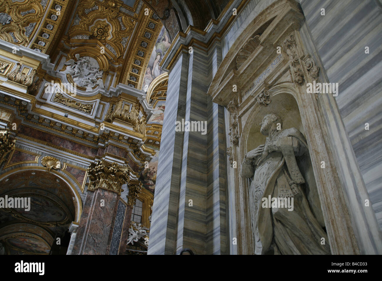 Dome of sant ambrogio e carlo al corso hi-res stock photography and ...