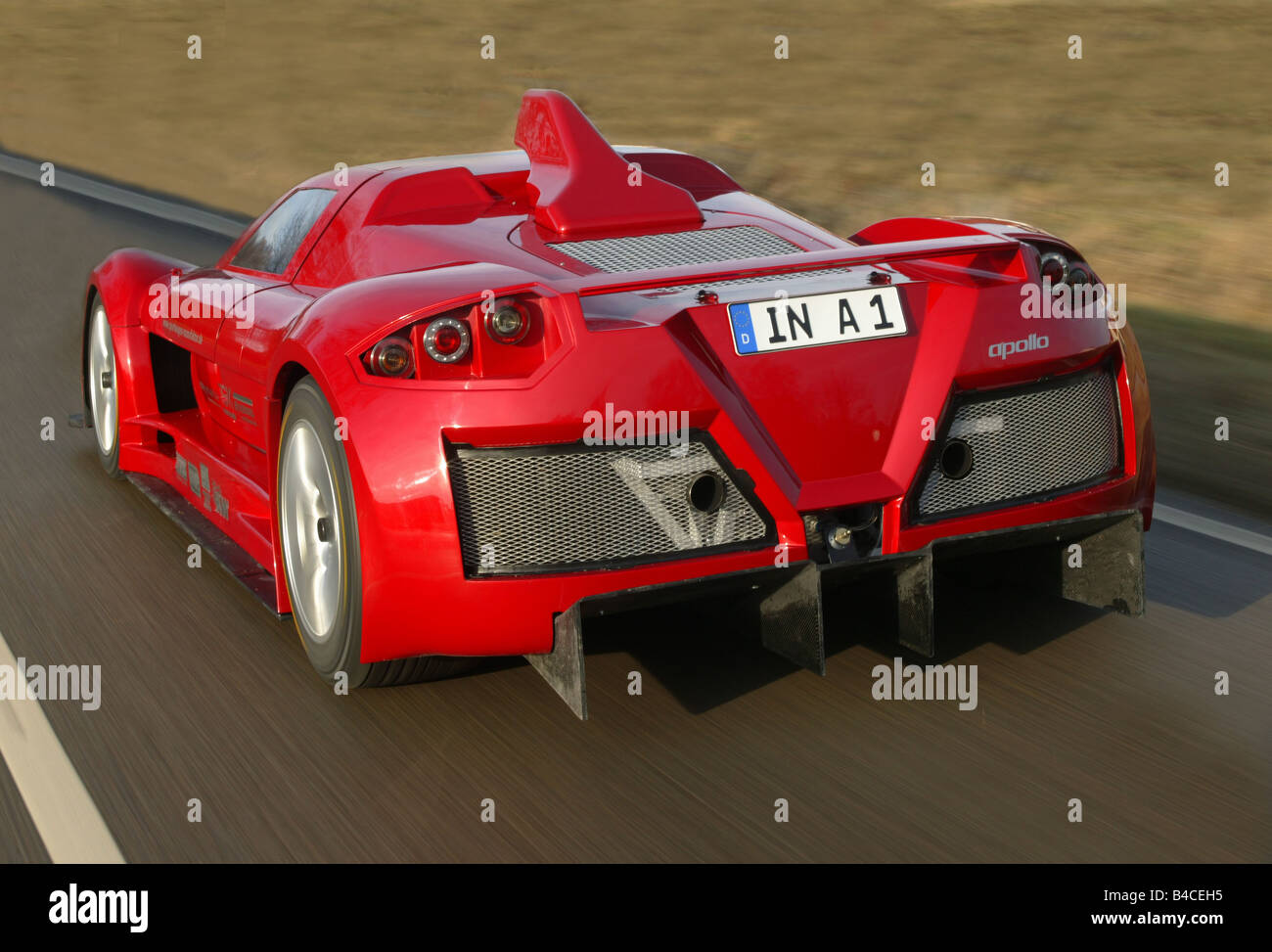 Car, Apollo, roadsters, sportsman, Gumpert, model year 2005, red ...