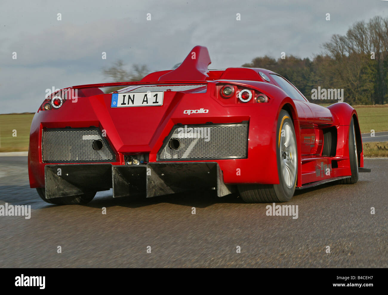Car, Apollo, roadsters, sportsman, Gumpert, model year 2005, red ...
