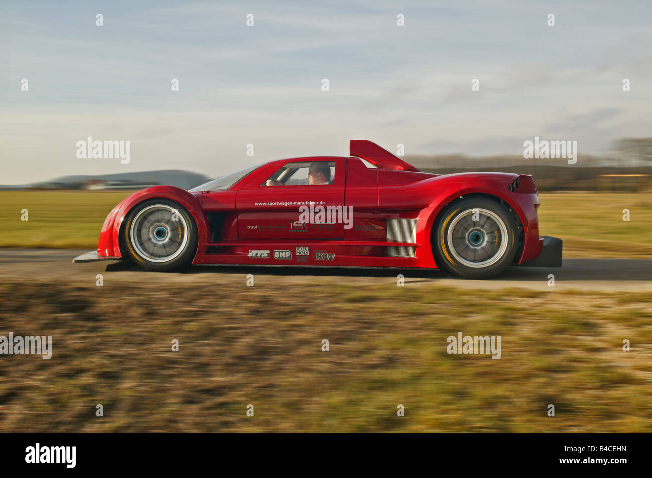 Car, Apollo, roadsters, sportsman, Gumpert, model year 2005, red ...