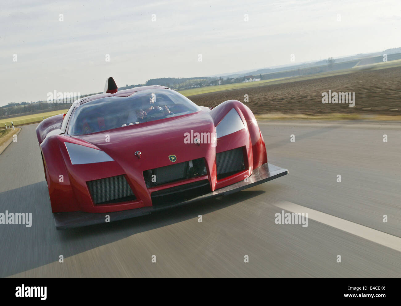 Car, Apollo, roadsters, sportsman, Gumpert, model year 2005, red ...