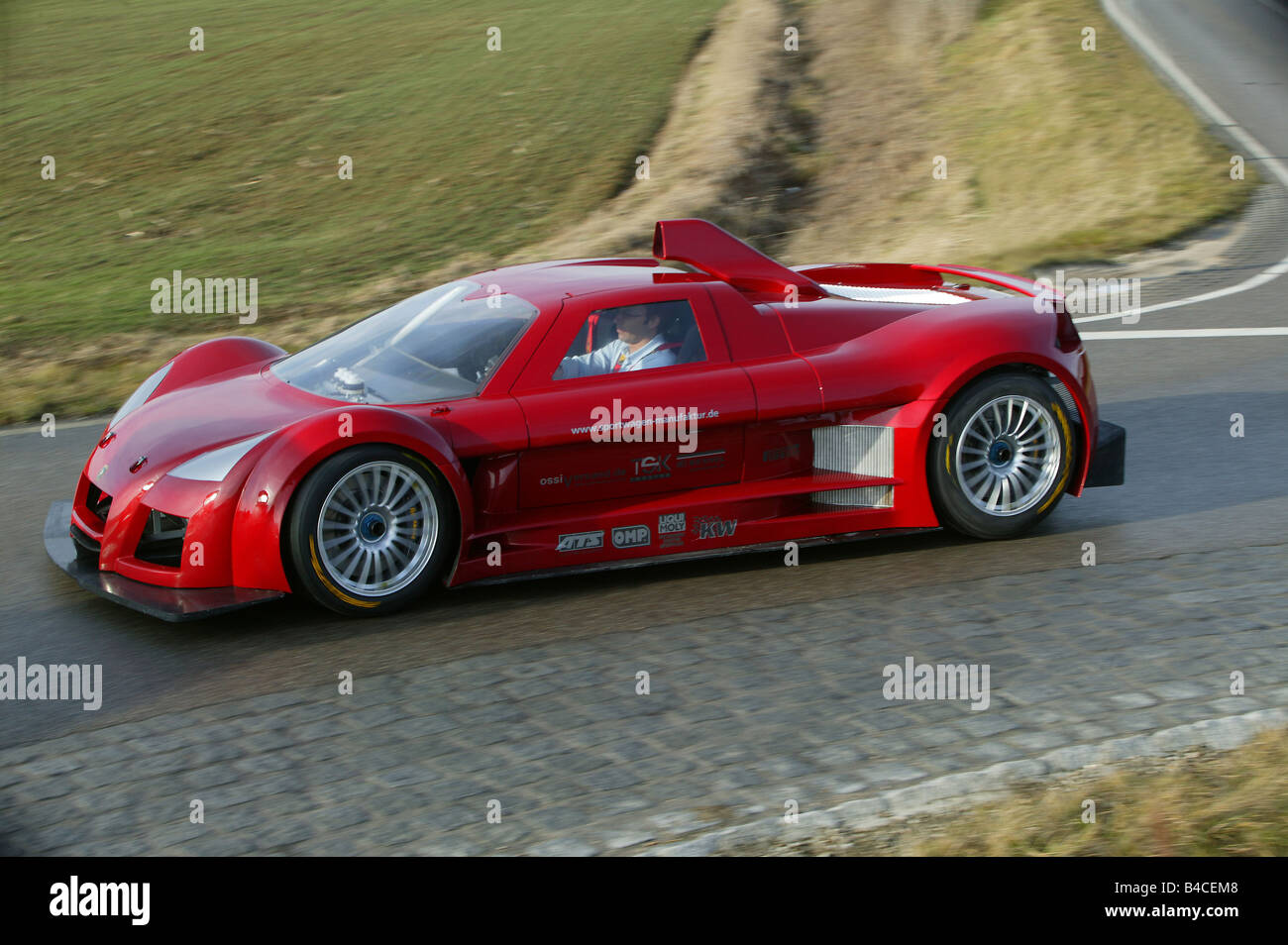 Car, Apollo, roadsters, sportsman, Gumpert, model year 2005, red ...