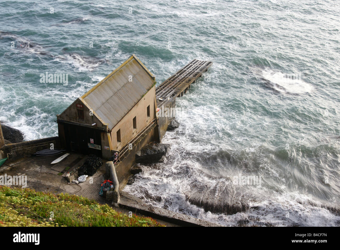 Polpeor Cove Lizard cornwall Stock Photo - Alamy