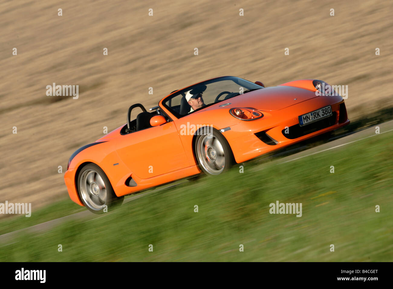 Car ruf convertible orange model hi-res stock photography and images ...