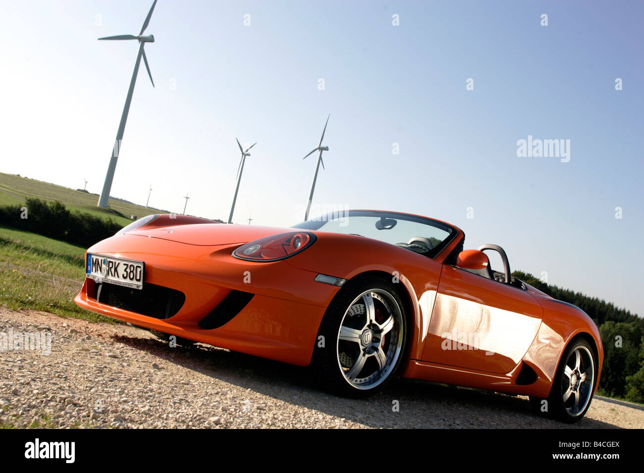 Car ruf convertible orange model hi-res stock photography and images ...