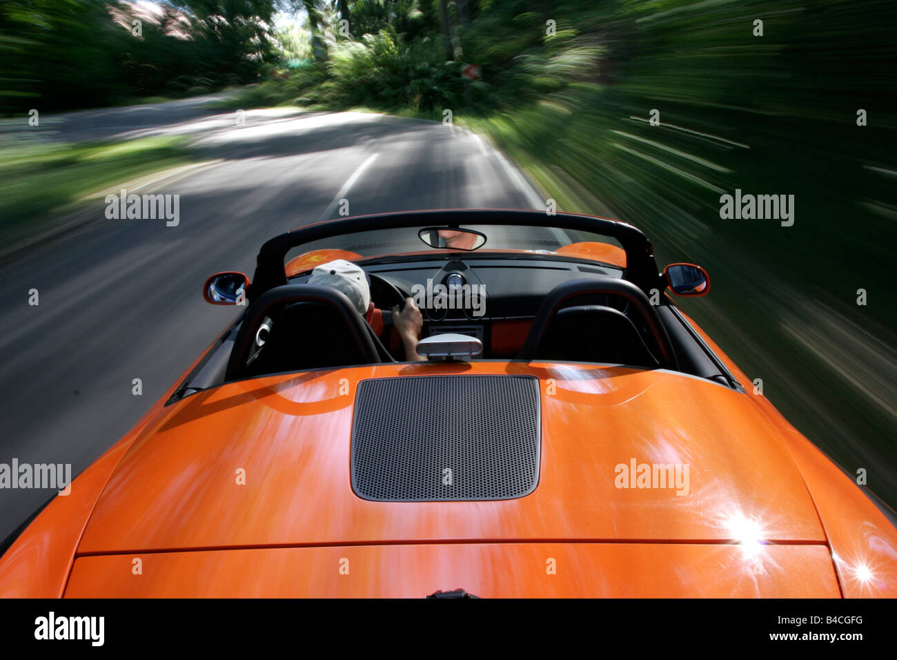Car ruf convertible orange model hi-res stock photography and images ...