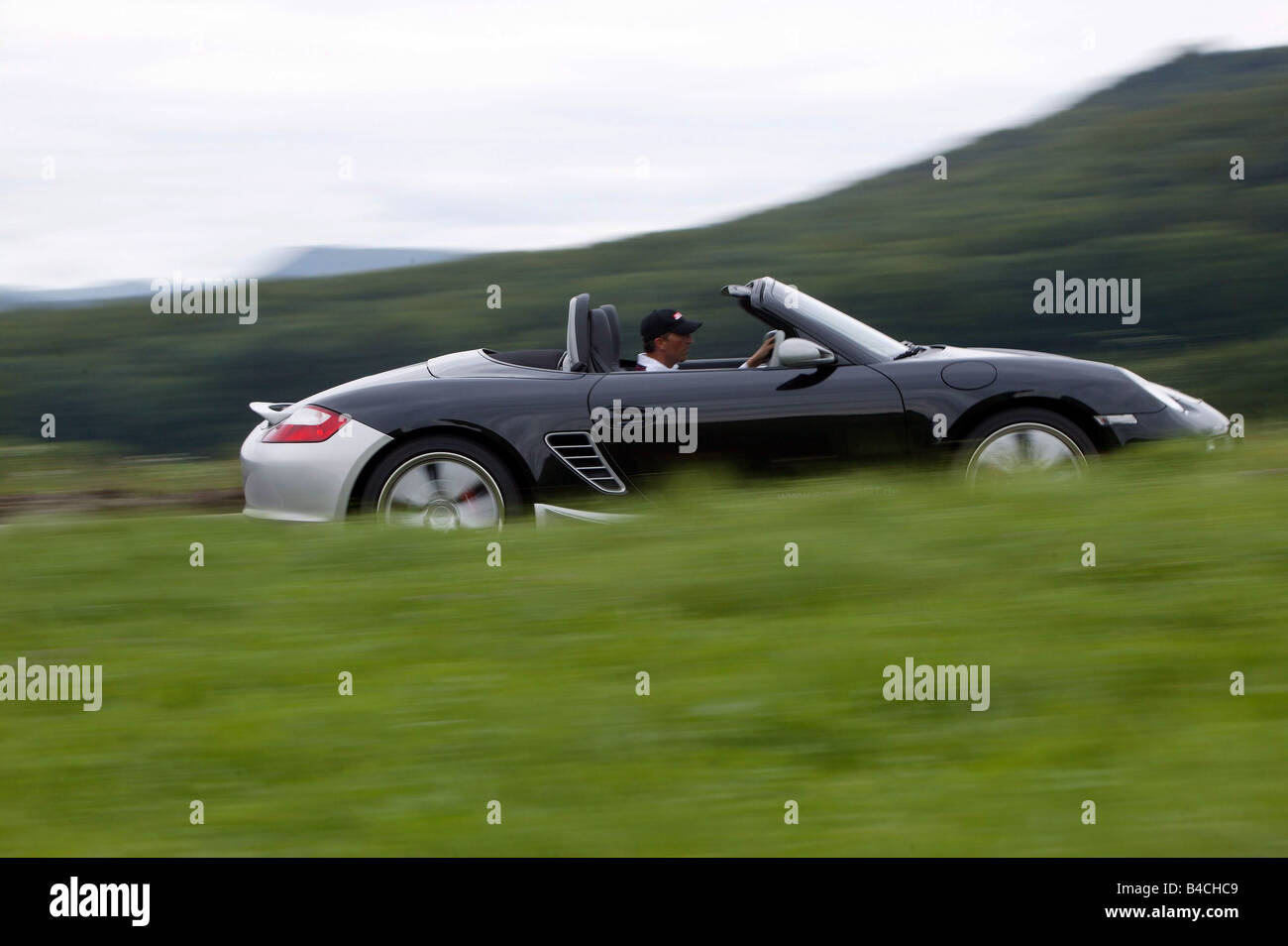 Porsche boxster side view hi-res stock photography and images - Alamy