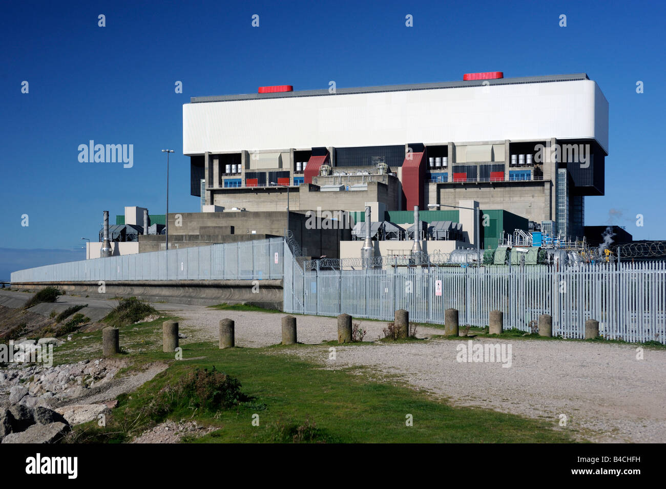 Heysham nuclear power station. Heysham, Lancashire, England, United ...