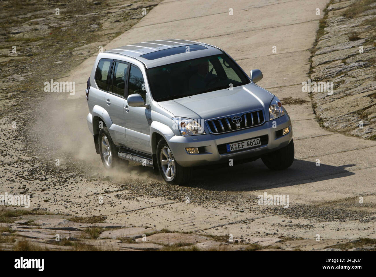 Car, Toyota Landcruiser, cross country vehicle, model year 2002 ...