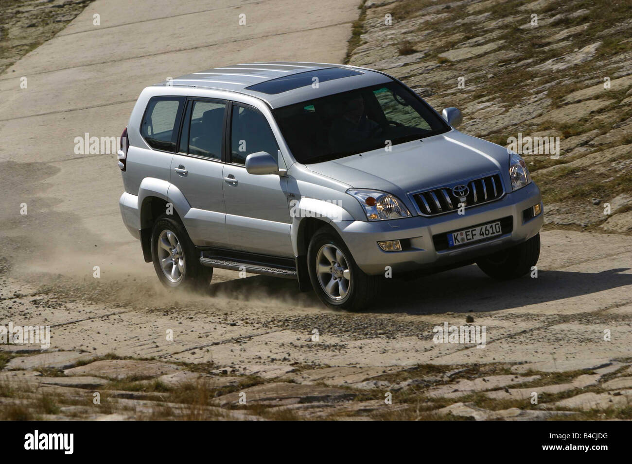 Car, Toyota Landcruiser, cross country vehicle, model year 2002 ...