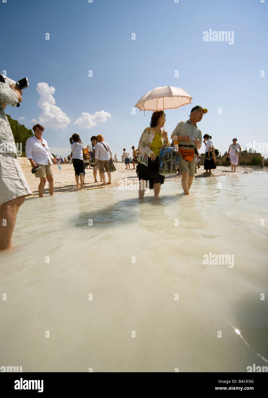 Calcium waterfalls pamukkale turkey hi-res stock photography and images ...