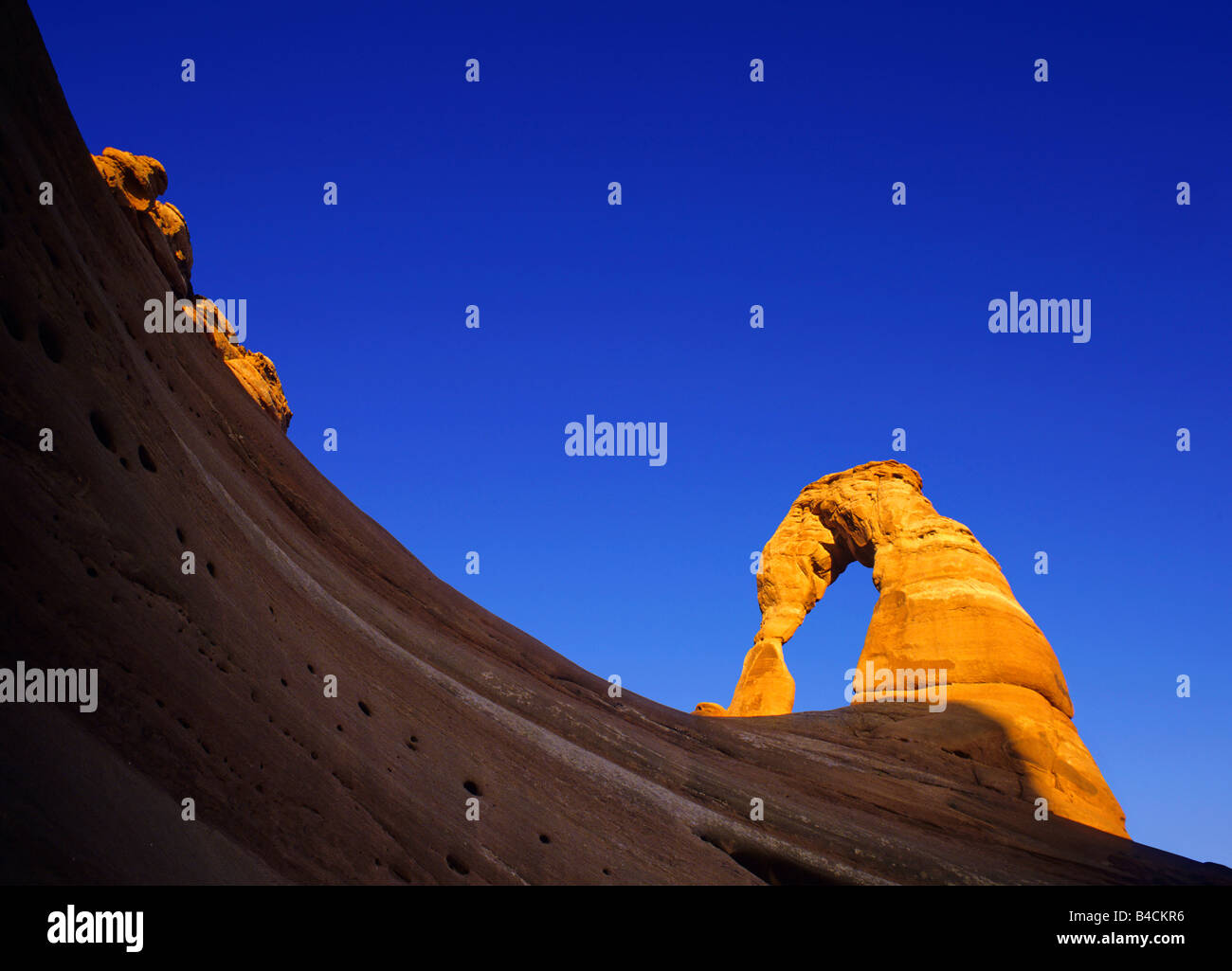 Delicate Arch Arches National Park USA Stock Photo - Alamy