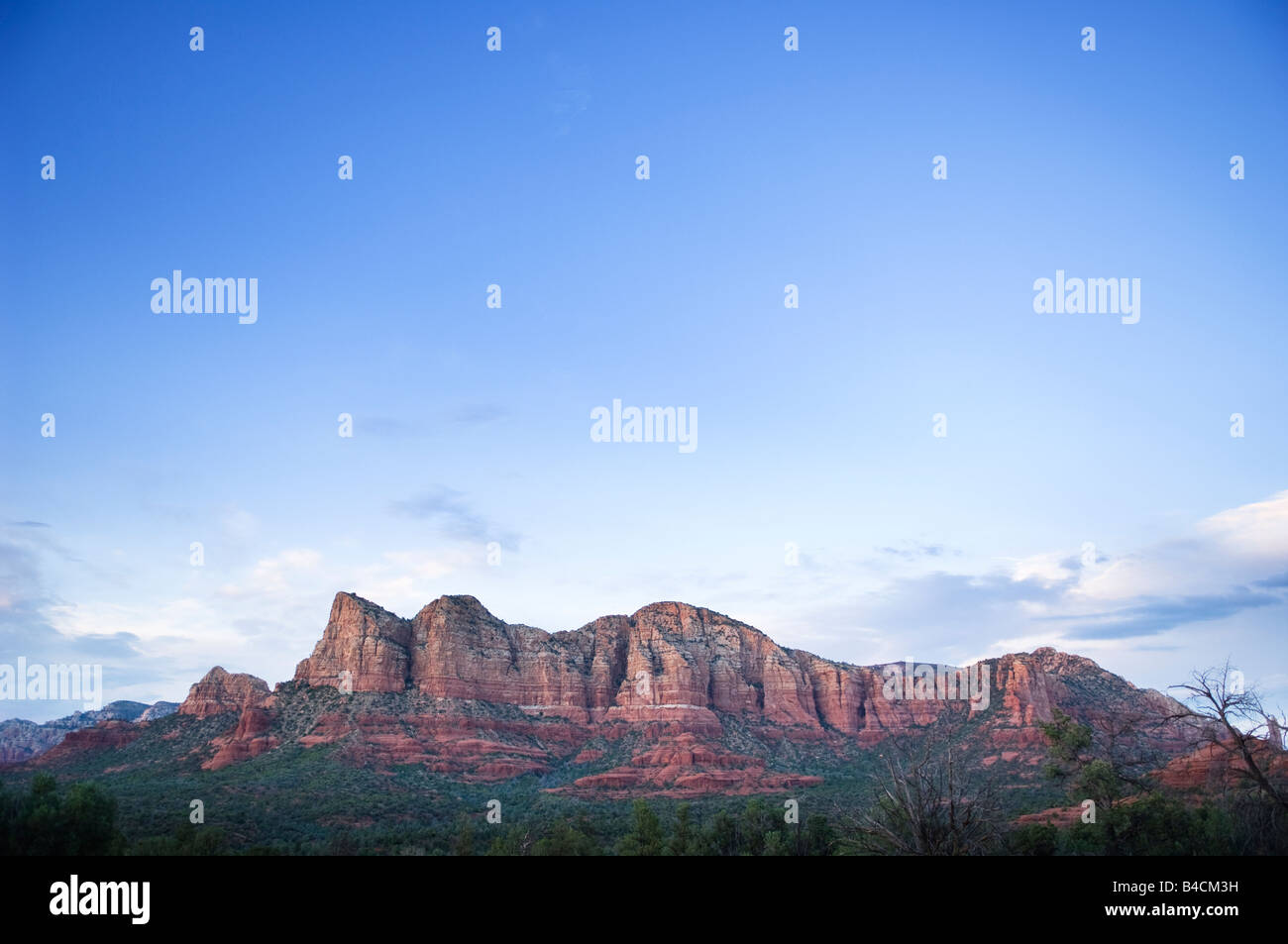 Mountains around the picturesque town of Sedona, Arizona, USA Stock ...