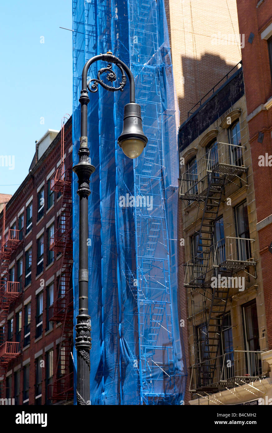 An old street light in soho in New York City USA Stock Photo - Alamy