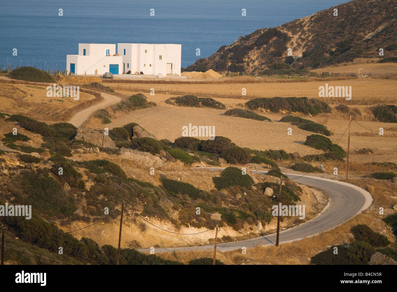 kypos milos island cyclades greece Stock Photo - Alamy