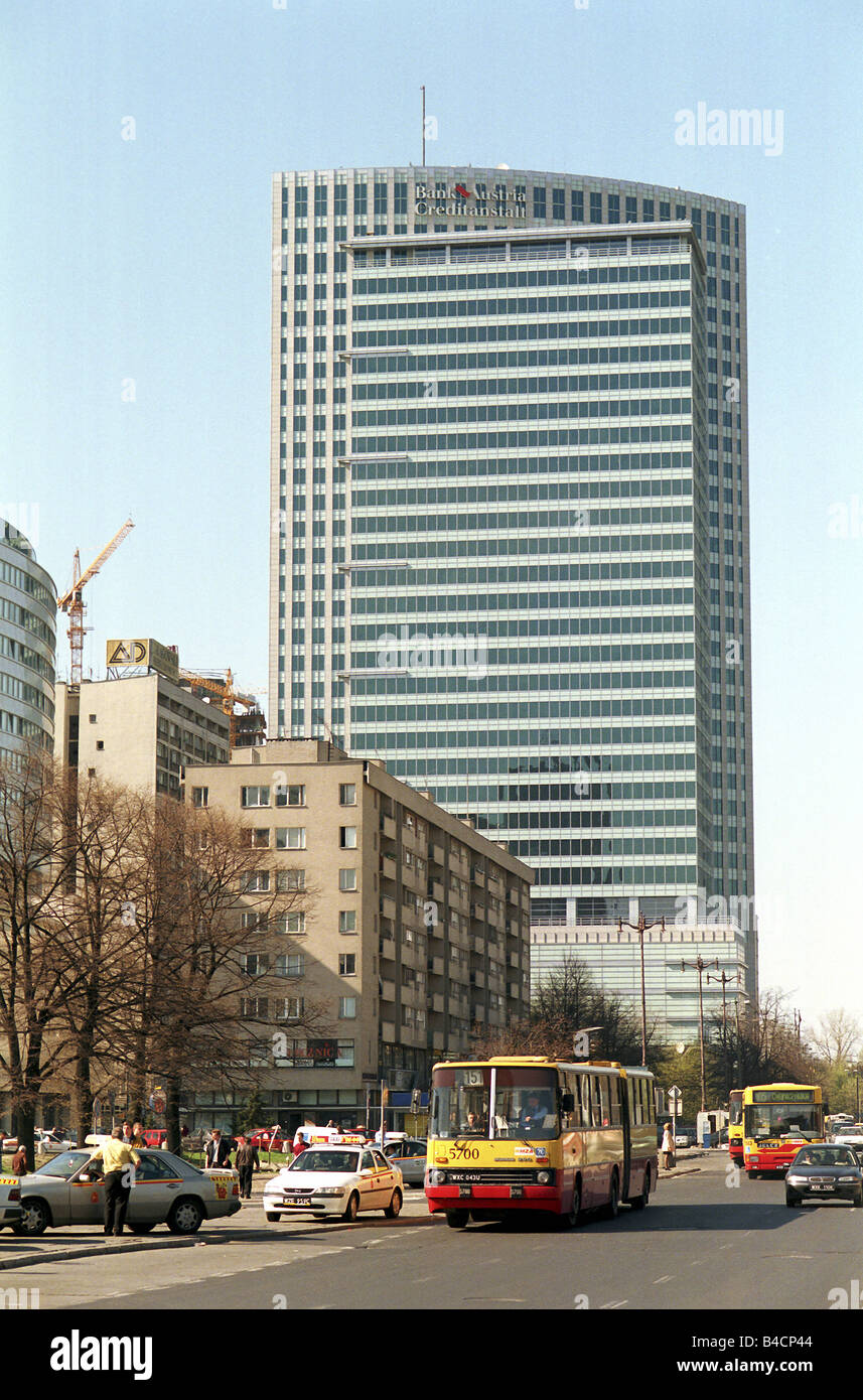 The Warsaw Financial Center, Poland Stock Photo - Alamy