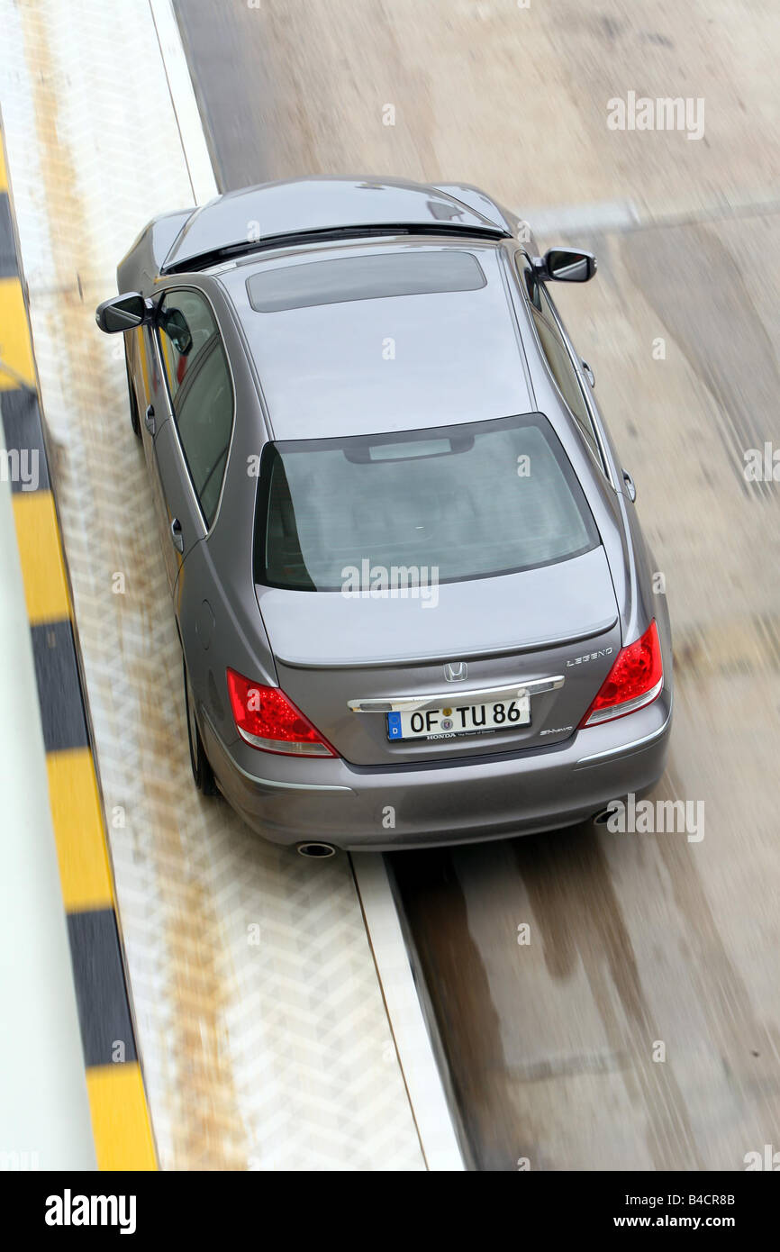 Honda Legend 3.5 SH-AWD, model year 2006-, anthracite, driving ...
