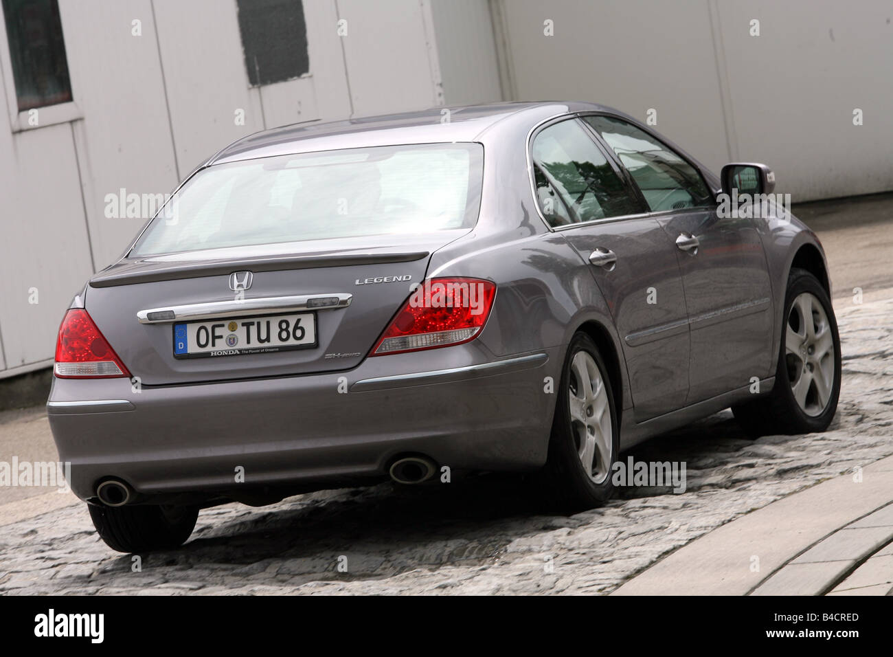 Honda Legend 3.5 SH-AWD, model year 2006-, anthracite, driving ...