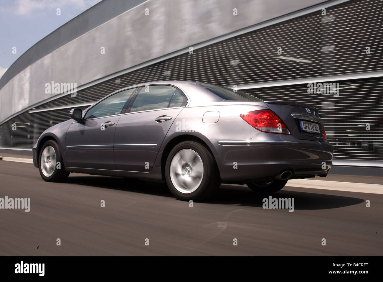 Honda Legend 3.5 SH-AWD, model year 2006-, anthracite, driving ...
