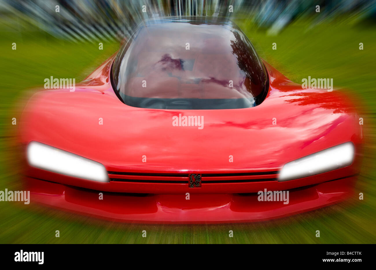 1986 Peugeot Proxima concept car. Static display at the Goodwood ...