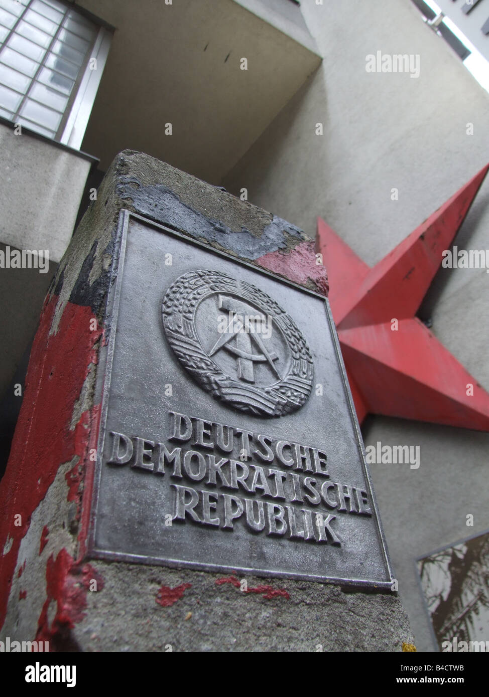 ddr road sign plaque by military sign check point charlie berlin ...