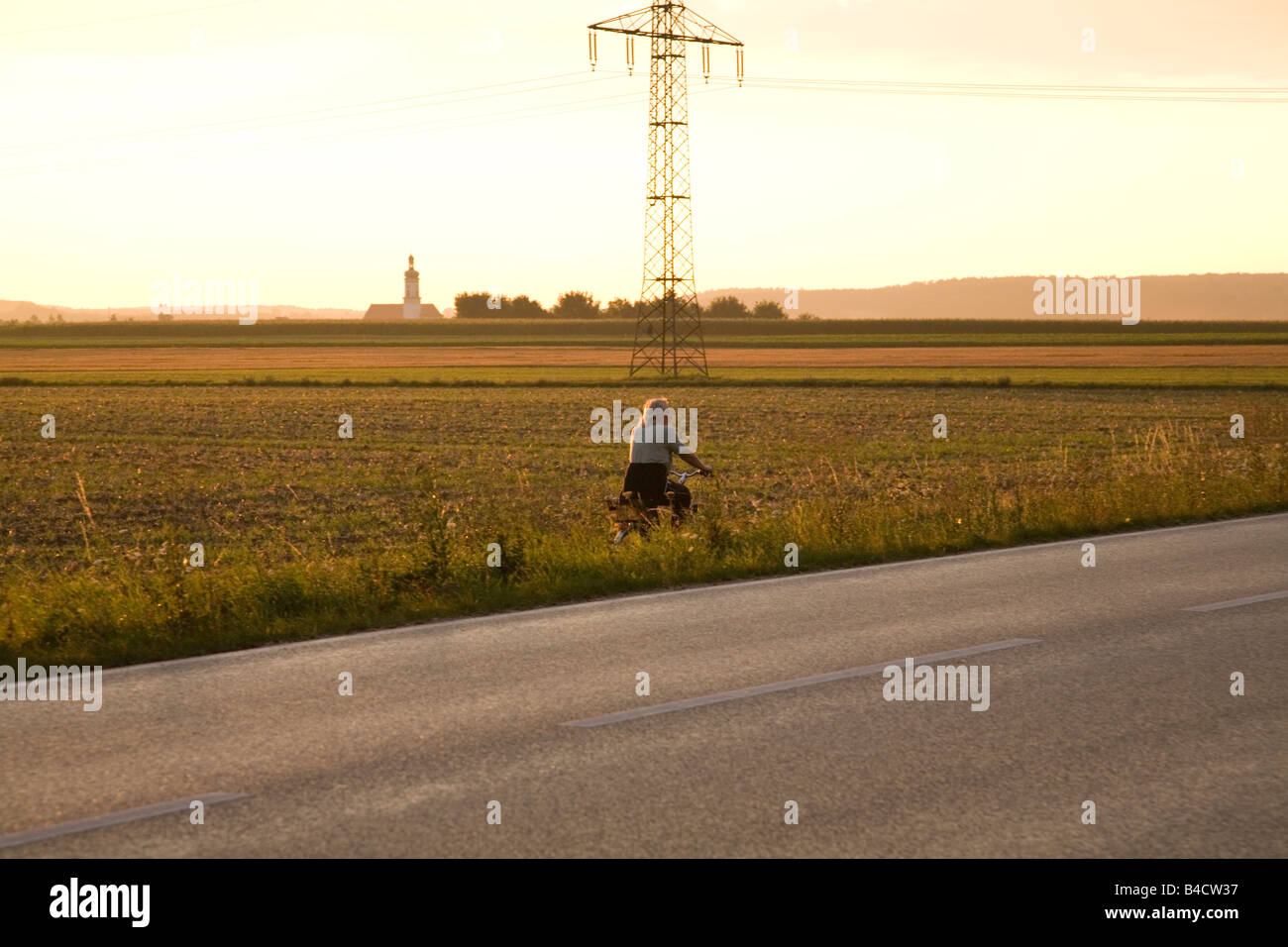 Kosching Bayern between Munich and Nurnberg Germany Stock Photo - Alamy