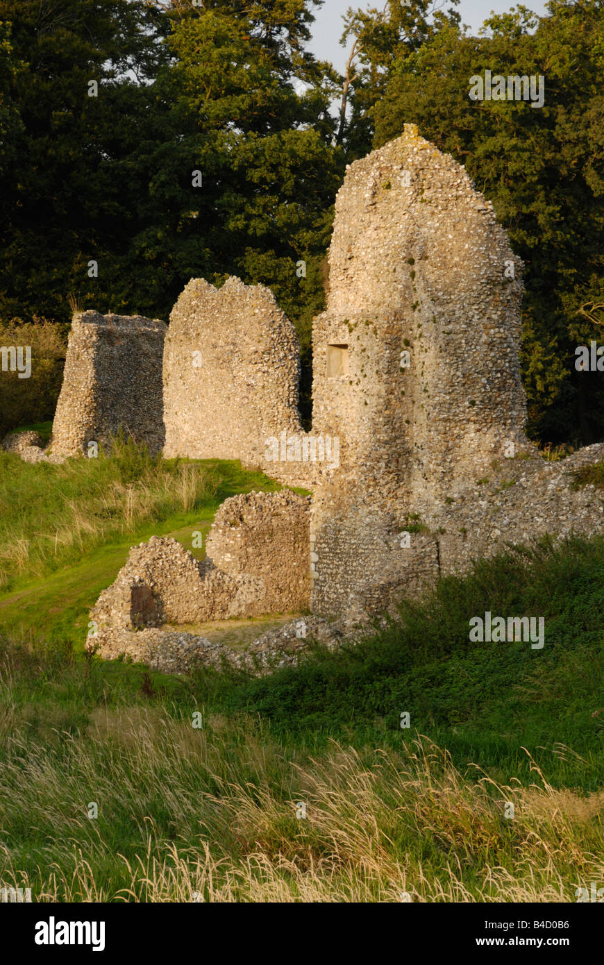 Remains of castle Berkhamsted Hertfordshire England Stock Photo - Alamy