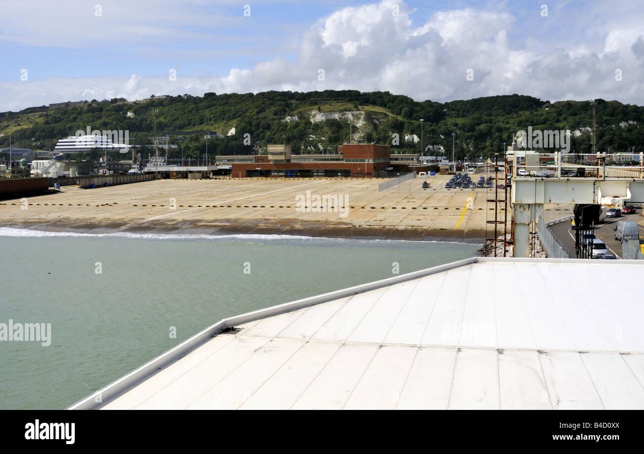 Speedferries operate from the Hoverport at the Dover Western Docks UK ...