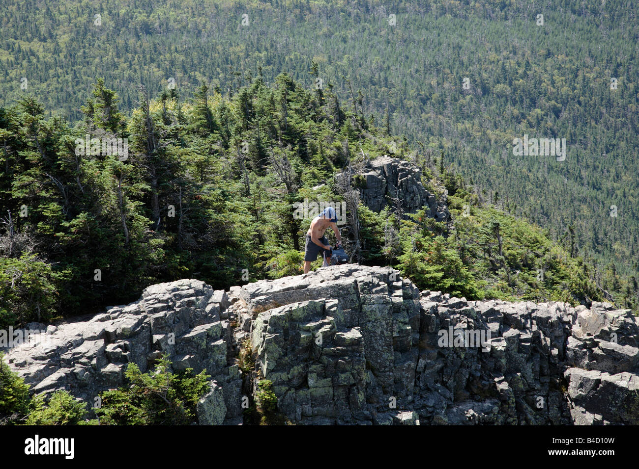 Mount Flume during the summer months Located in the White Mountains New ...