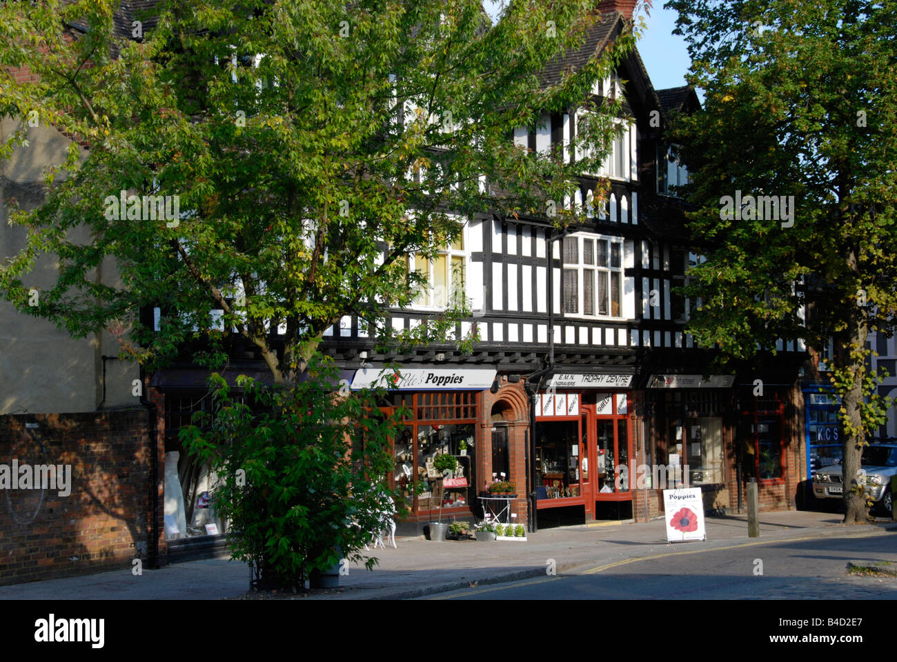 Historical buildings in Berkhamsted High Street Hertfordshire England ...