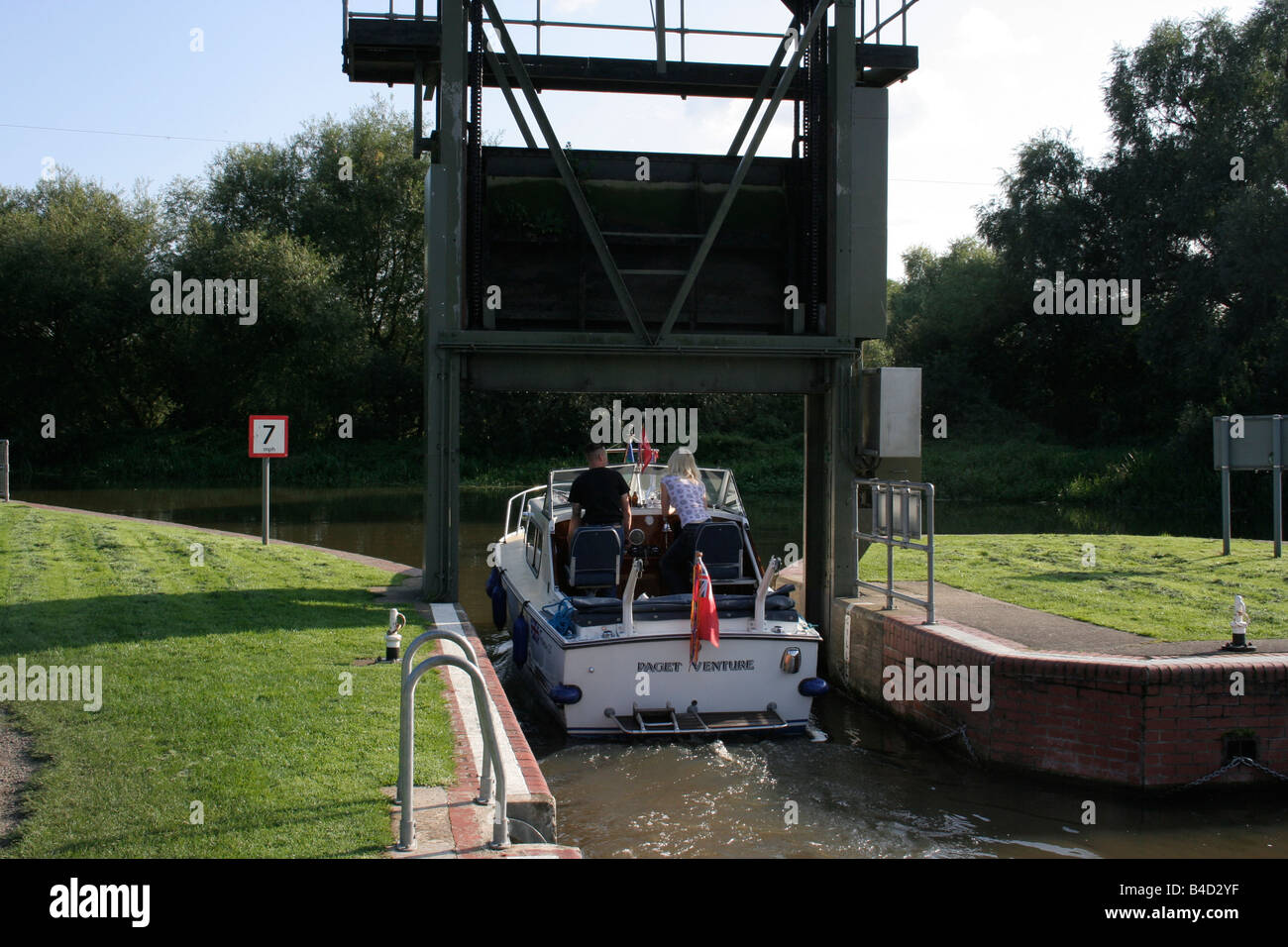 guillotine drop lock Stock Photo - Alamy