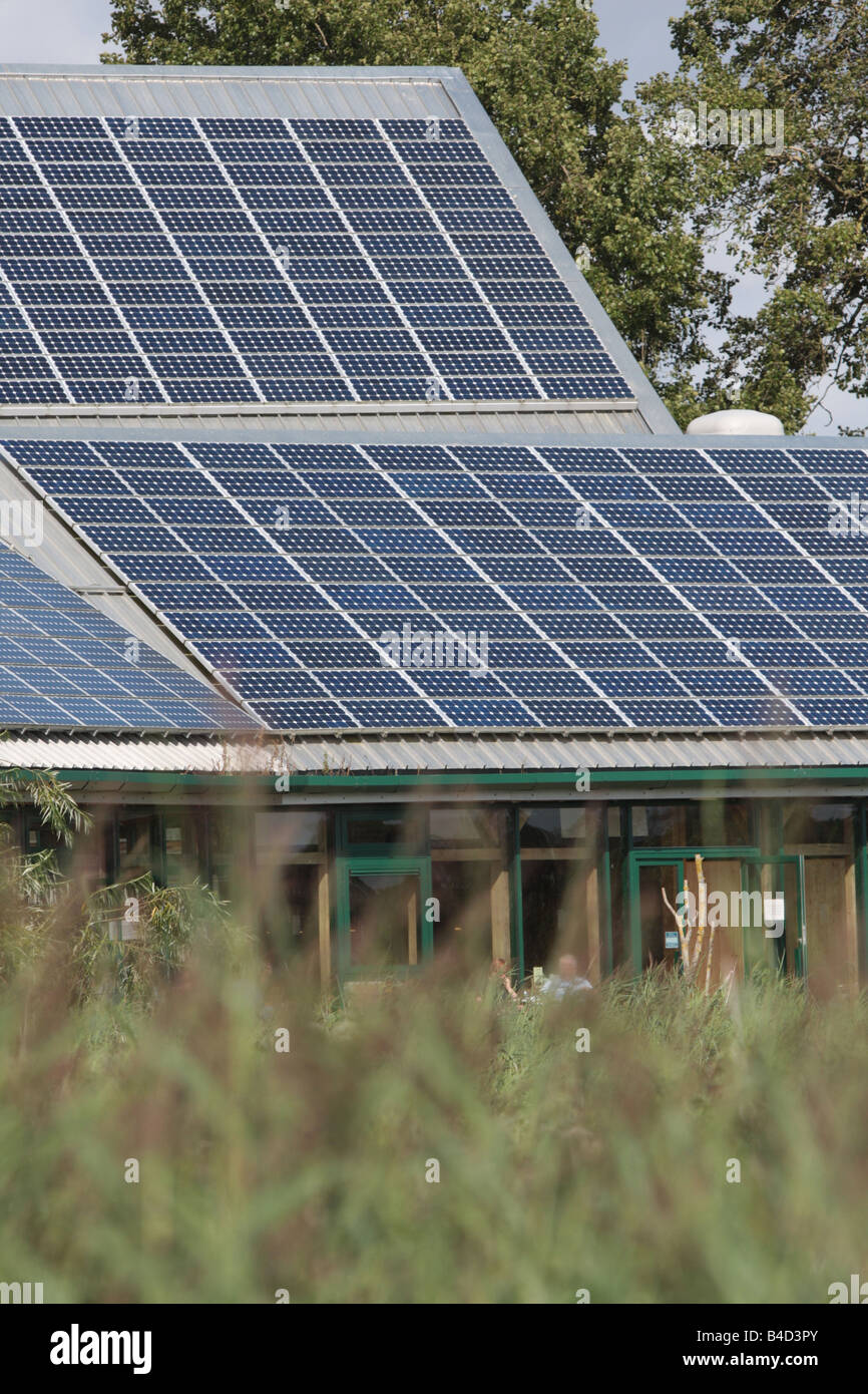 'Cotswold Water Park' 'solar cells' green renewable energy light ...