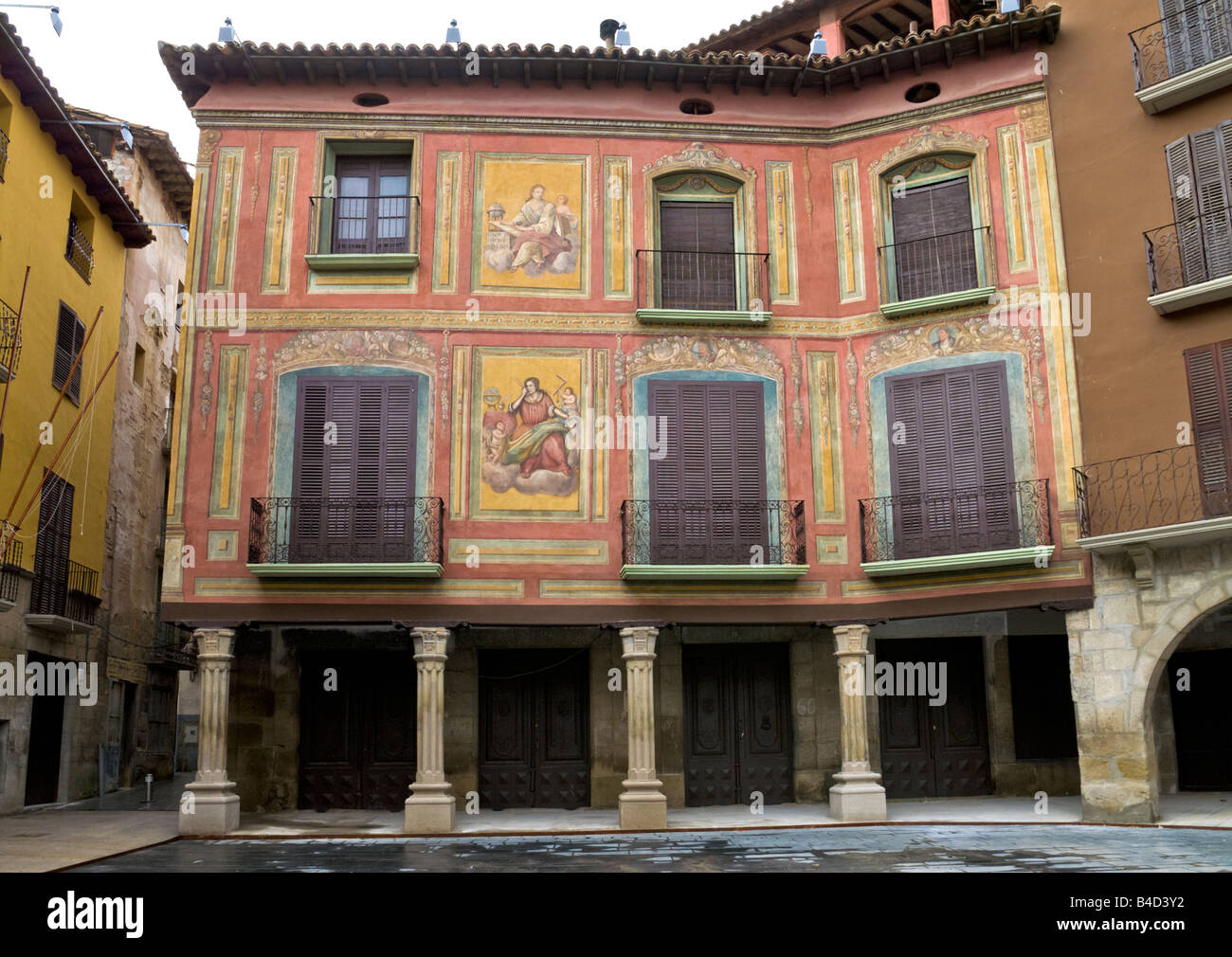 Graus town square hi-res stock photography and images - Alamy
