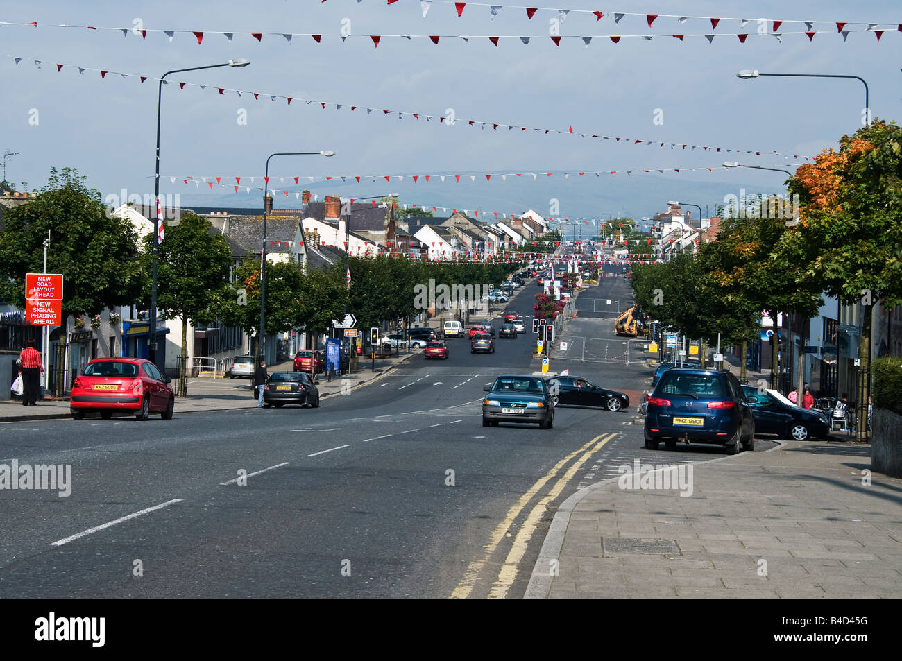 Cookstown's famous main street, 1.25 miles long (2.01 km) and 135 feet ...