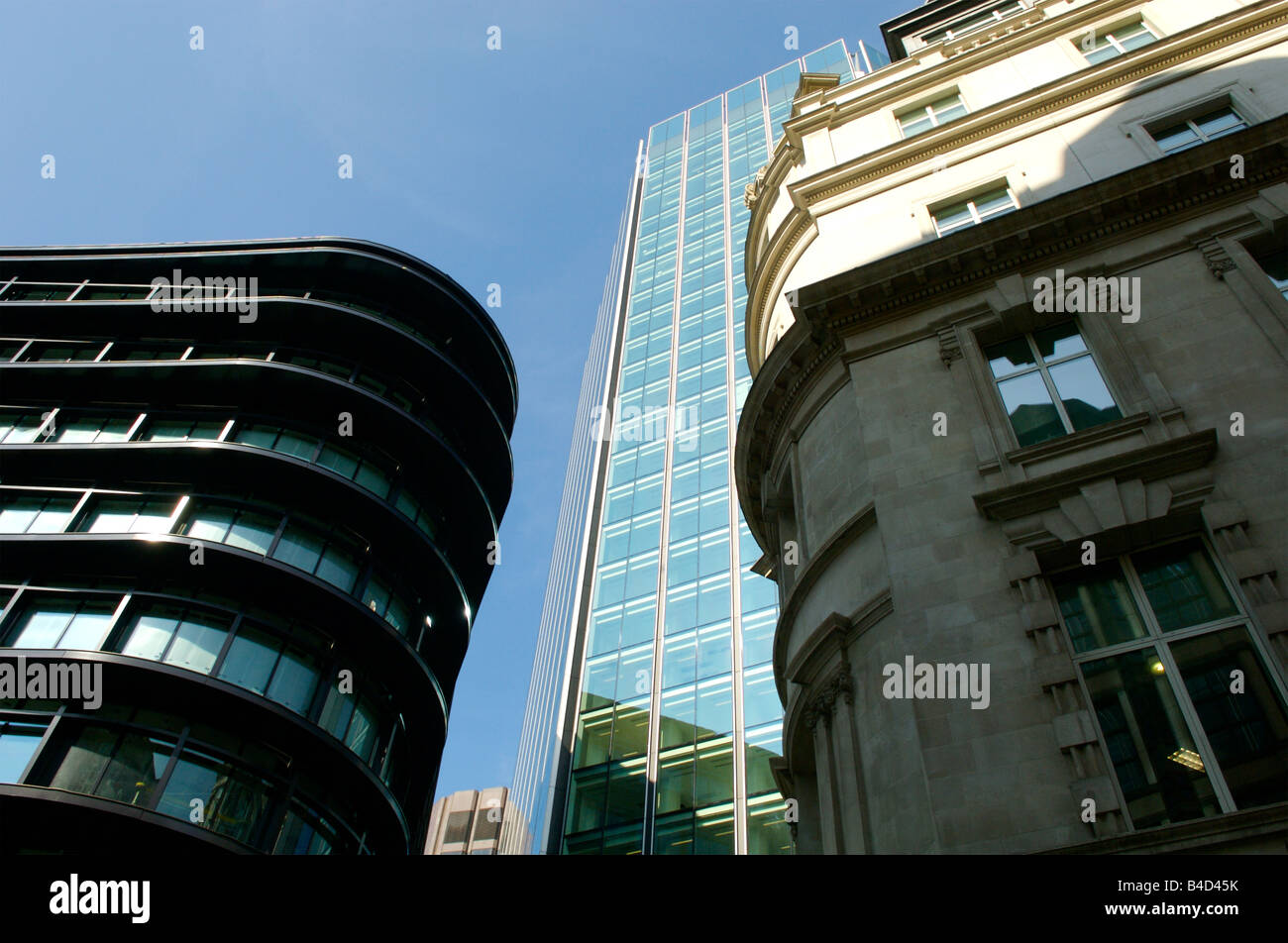 A group of city buildings in London Stock Photo - Alamy